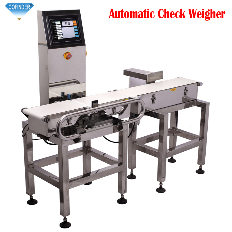 Seafood Fish Automatic Checkweigher With Touch Screen Weight Checker ...